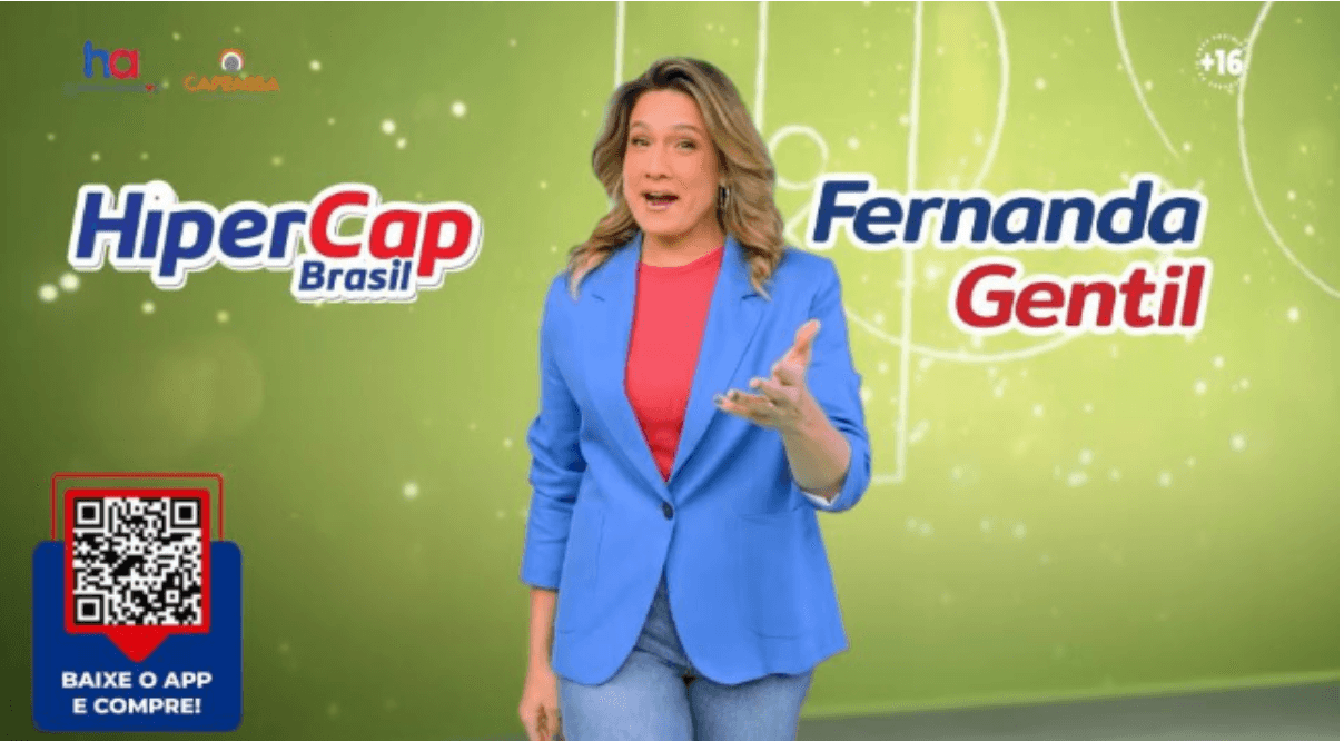Fernanda Gentil é a nova embaixadora do Hipercap Brasil - Empreende S/A